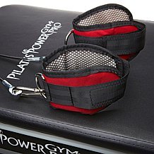 Pilates Power Gym 'Pro' 3-Elevation Mini Reformer Exercise System with 3 Pilates Workout DVDs and The Power Flex Cardio Rebounder