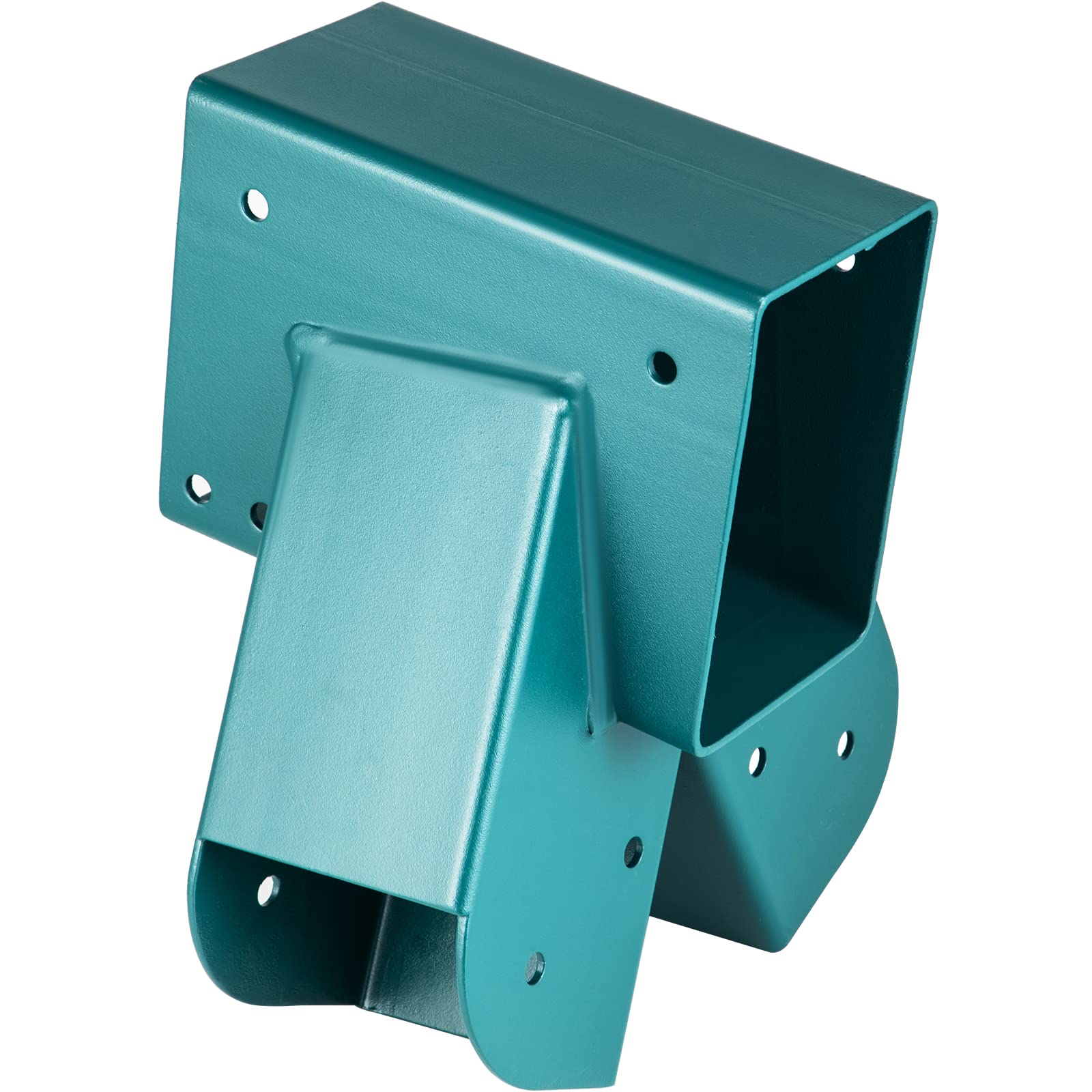 VEVOR Swing Set Brackets 7.87" Swing Bracket A-Frame Construction Swing Set Hardware Iron Material with Black Powder Coated DIY Swing Set End Bracket Swing Set Kit for 2(4x4) Legs & 1(4x6) beam-2PCS