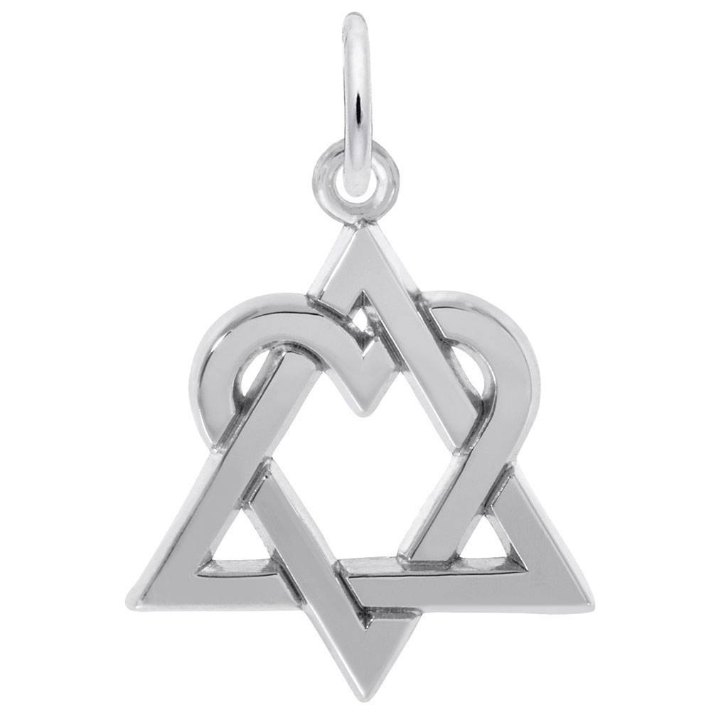Rembrandt Charms, Adoption Symbol.925 Sterling Silver