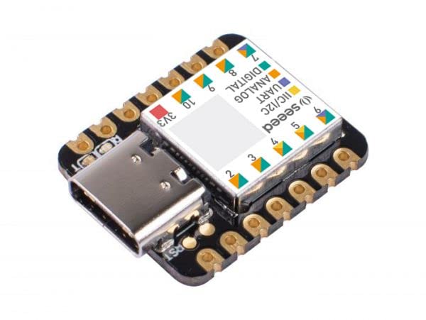 Seeed Studio XIAO SAMD21The Smallest Arduino Microcontroller Based on SAMD21,with Rich Interfaces, 100% Arduino IDE Compatible, desiged for Projects Need Arduino Micro, 1pc