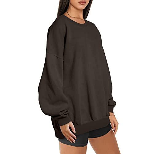 Womens Fashion Christmas Print Pullover Long Sleeve V-Neck Sweatshirt Autumn and Winter Tops