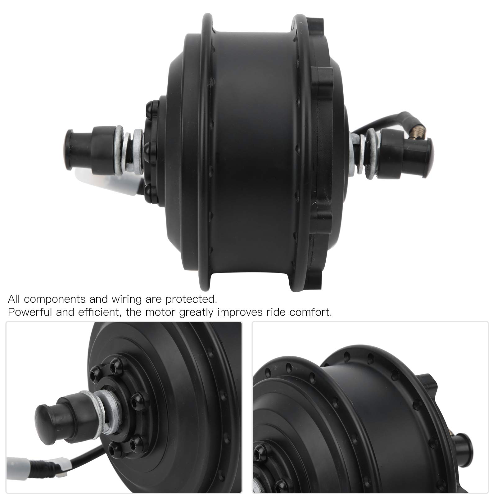 VGEBY 36V 250W EBike Conversion Kit, Electric Bicycle Conversion Parts with Controller Bike Meter Thumb Hub Motor Compatible with 20in Bike Wheel(Front Drive) Riding