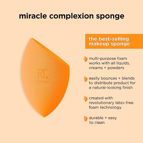 Real Techniques Makeup Brush Set with 2 Makeup Sponge Blenders, For Eyeshadow, Foundation, Blush, and Concealer, UltraPlush Synthetic Bristles, 6 Piece Makeup Brush Set (Pack of 2)