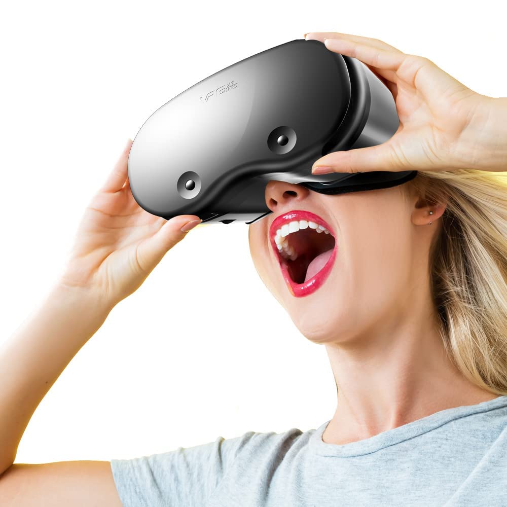 VR Headset, 3D Virtual Reality Headset VR Accessories for Movies and Games VR Glasses for iPhone & Android Phone,Best Virtual Reality Goggles