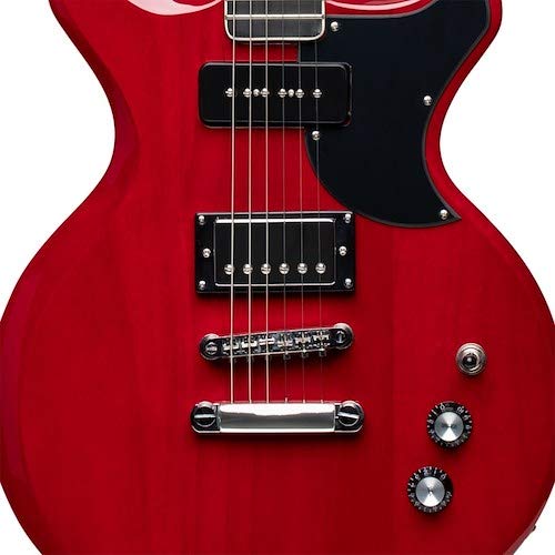 Stagg 6 String Solid-Body Electric Guitar, Right, Full (SVY DC TCH)