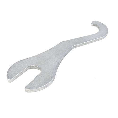 Zerlibeaful Bicycle Bike Pedal Lock Remover Tool Bracket Bottom Ring Bike Accessories Bicycle Tire Pump with Pressure Gauge (Silver, One Size)