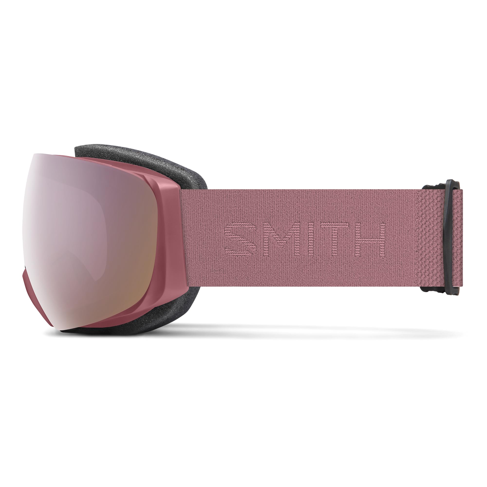 SMITH I/O Mag S Asian Fit Snow Goggle - White Florals | Chromapop Sun Platinum Mirror + Bonus Lens