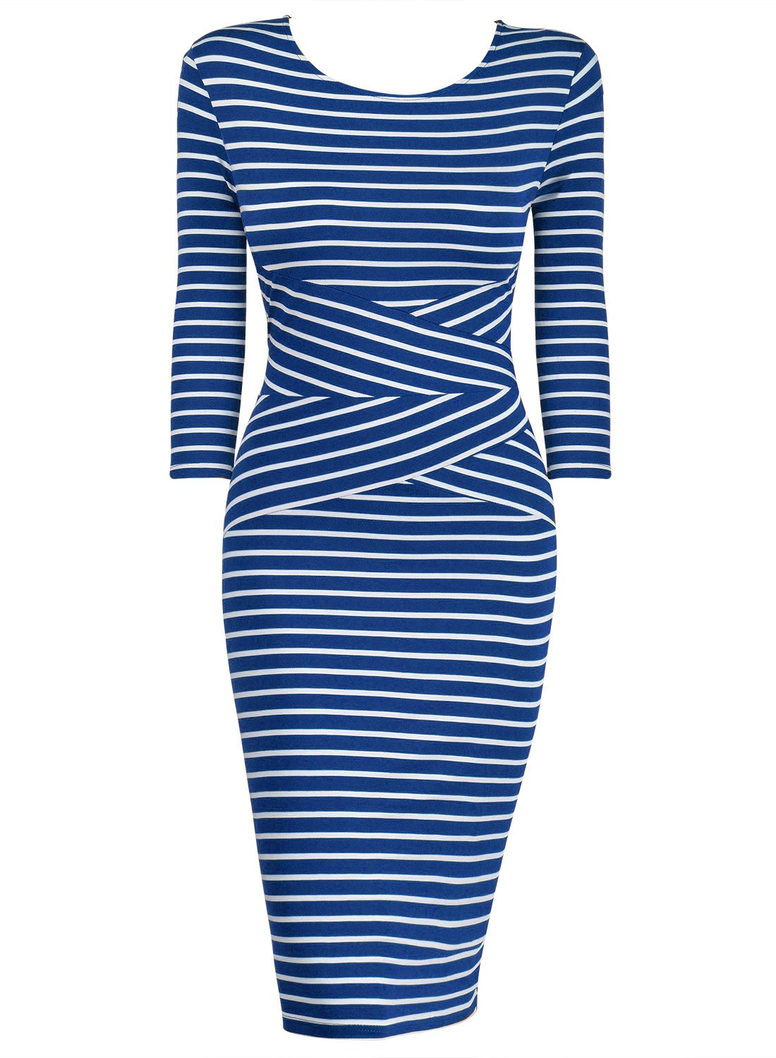 REPHYLLIS Fall Dresses for Women 2023 Wrap Bodycon Homecoming Cocktail Blue M