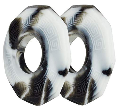 Seattle Sports Glow in The Dark SeaWall Drip Rings for Kayak Paddles - BWG, Large (091326)