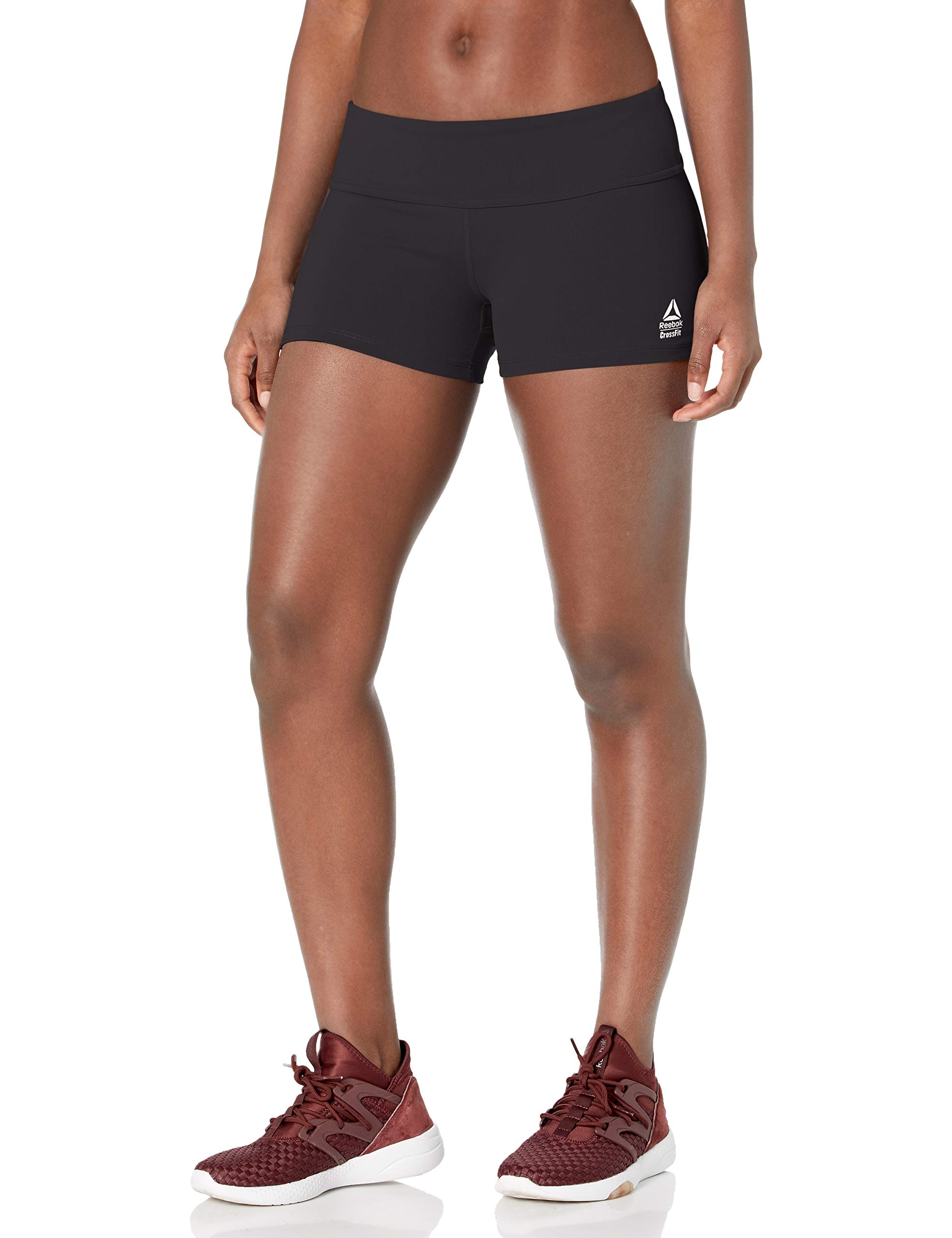 Reebok Crossfit Chase Bootie Short, Black, XS