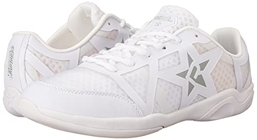 Rebel Athletic Ruthless Cheer Shoe, White, Size 6