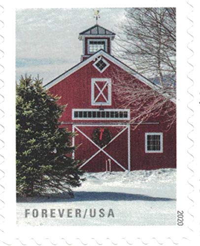USPS Forever Stamps Winter Scenes - Book of 20 Postage Stamps
