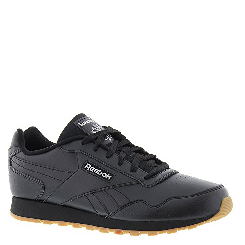 Reebok Men's Classic Harman Run Sneaker, black/gum, 7.5 M US