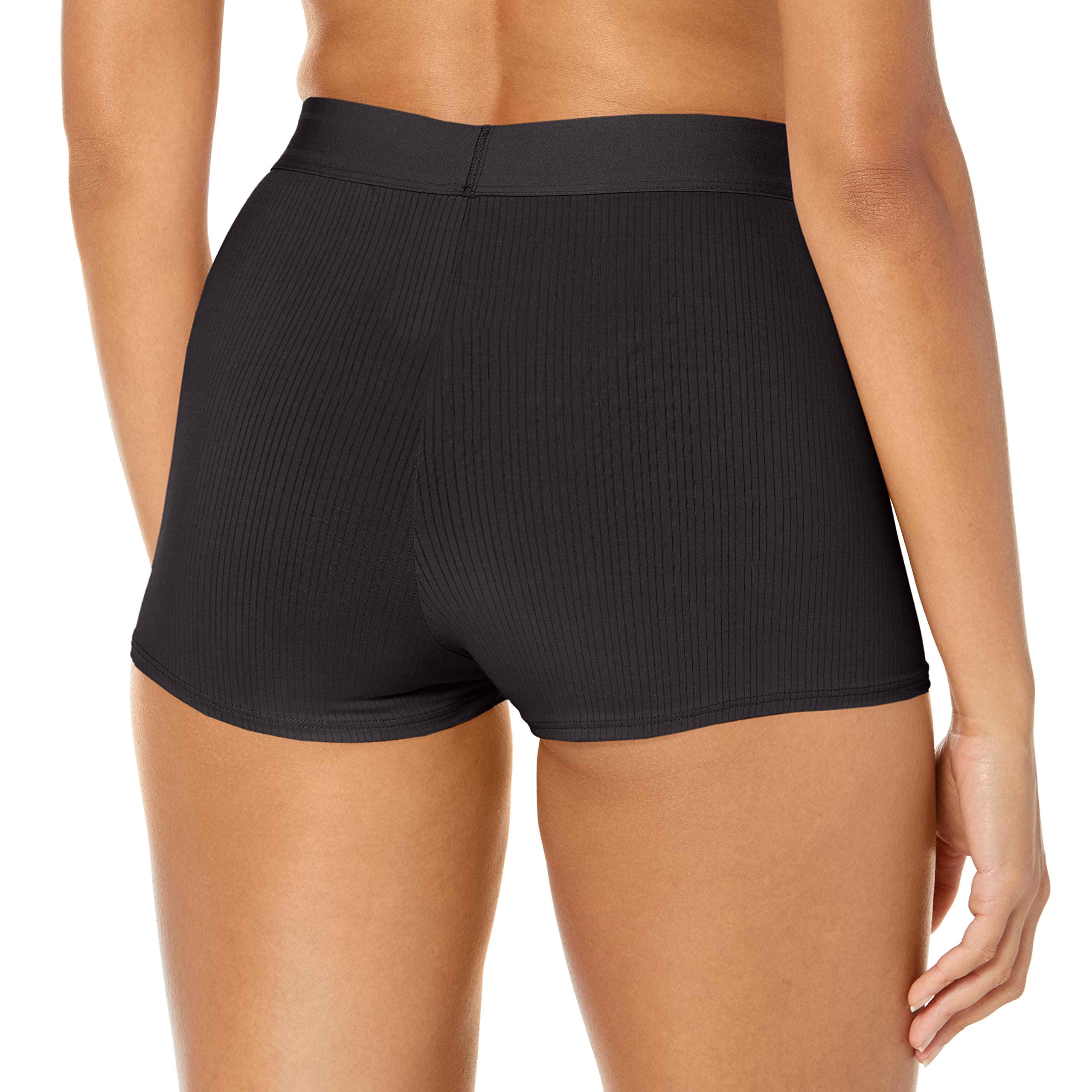 Wolford Women's Beauty Cotton Biker Shorts Support Tights, Pearl, M