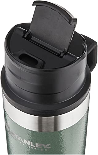 Stanley The Unbreakable Trigger-Action Mug 20oz Hammertone Green