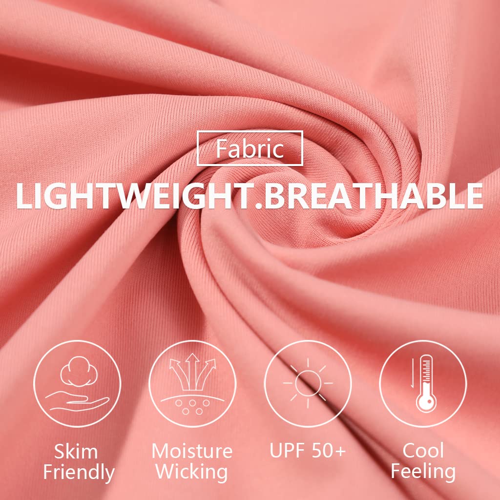 Womens Sun Protection Shirts Long Sleeve for Running Hiking Fishing Workout Shirt