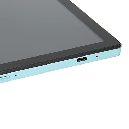 SHYEKYO 10.1 Inch Tablet, Tablet PC 5G WiFi US Plug 100-240V Support FM GPS Support 4G LTE 1920x1200 IPS 12GB RAM 256GB ROM to Watch for Android 11.0 (Green)