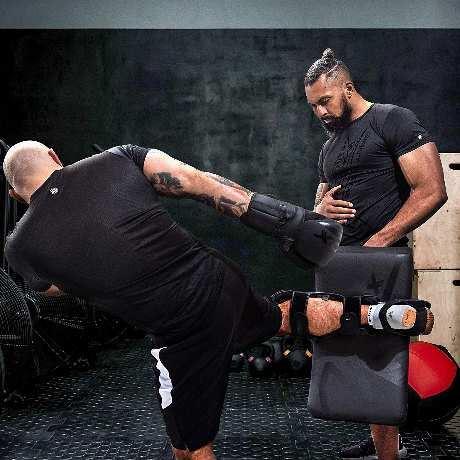 RDX Kick Shield for Kickboxing Training, Great for MMA, Taekwondo, Krav MAGA, Martial Arts, Karate, Curved Muay Thai Kicking Pad, Body Strike Shield (Sold AS Single Item)