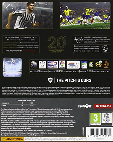 Pro Evolution Soccer 2016 [PAL VERSION]