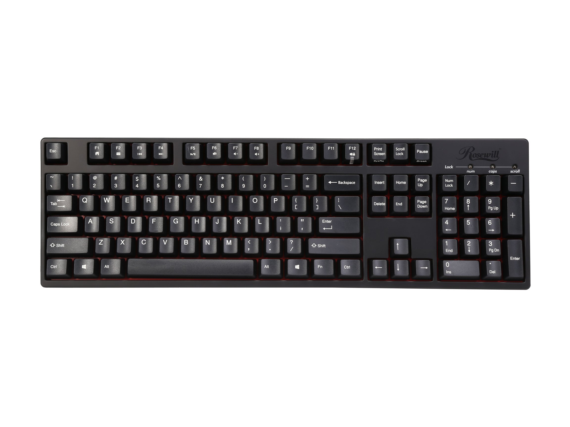 Rosewill Mechanical Gaming Keyboard with Cherry MX Brown Switches (RK-9000V2 BR)