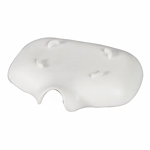 Soap Holder Set Non Slip Soap Holder Pad Soap Dishes for Bar Soap Self Draining Soap Tray for Shower Bathroom Kitchen Bathtub Keep Soap Dry Extend Soap Life (White)