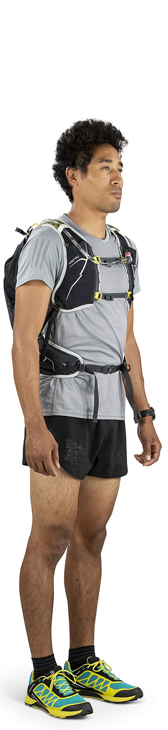 Osprey Duro 15 Men's Running Hydration Vest, Alpine Black, Medium/Large