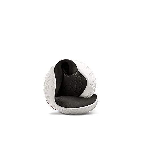 Vivobarefoot Magna FG, Mens Leather and Wool Hiking Trainers with Barefoot Sole Black