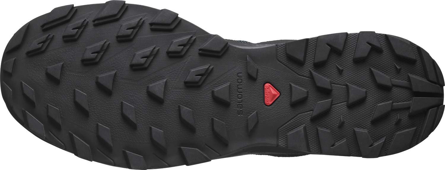 Salomon Outline Gore-TEX Hiking Shoes for Men, Burnt Olive/Black/Safari, 11.5 Wide