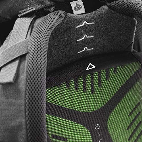 Osprey Kestrel 68L Men's Backpacking Backpack, Black, M/L