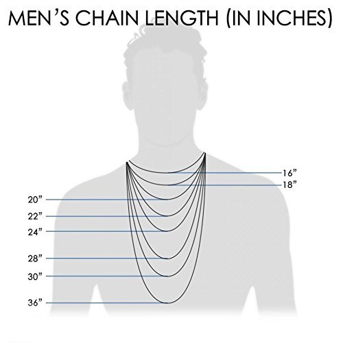 Pori Jewelers Genuine Platinum 950 Solid Diamond Cut Cuban/Curb Chain Necklace -1.0mm Thick (18)