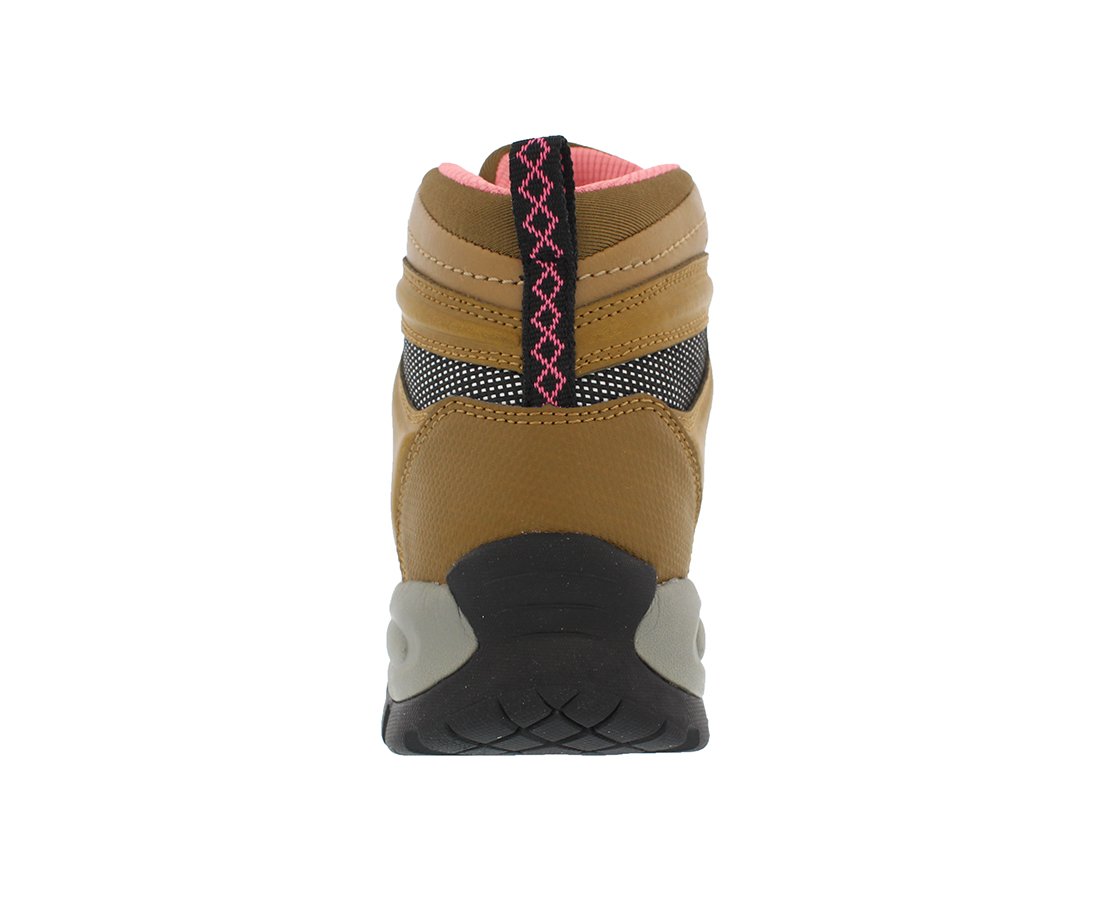 OTAH Forestier Womens Waterproof Hiking Mid-Cut Camel/Pink Boots Size 10.5, Color: Camel/Pink