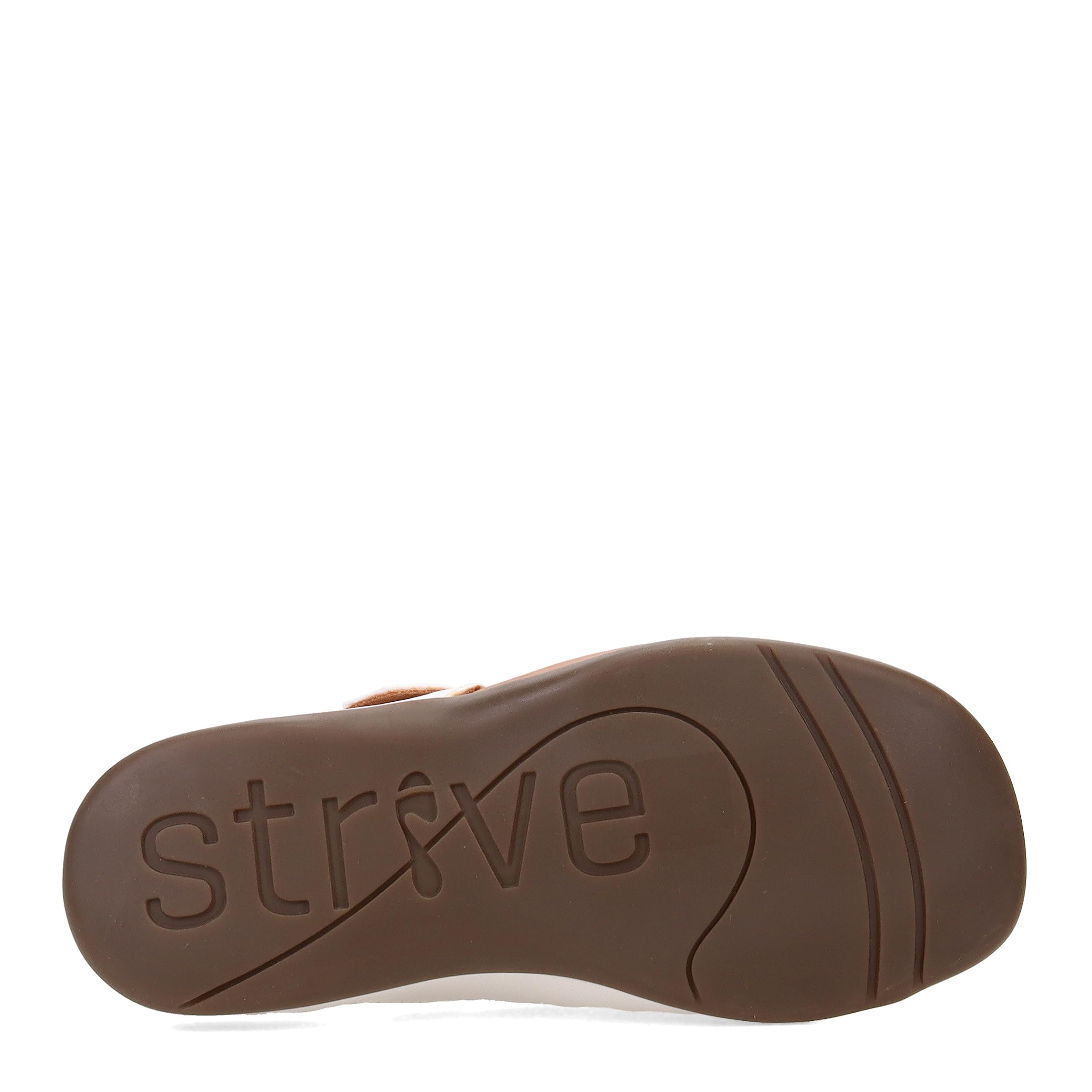 Strive Java Women's Comfortable And Arch Supportive Sandals White - 8 Medium