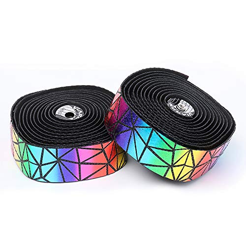 SQINAA Bike Handlebar Tape Galaxy Bicycle Handle Bar Wrap for Road Cycling Handlebars with Comfortable Grip