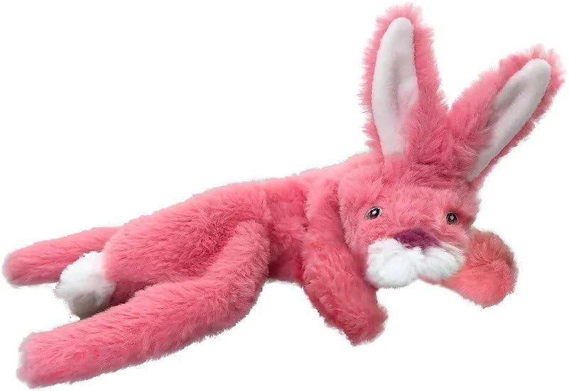 PetSport No Stuffies Stuffing Free Dog Toy with Squeaker Inside for Medium to Large Dogs (Rabbit)