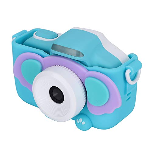Small Camera, Kids Gift Children Camera 3.0 Inch IPS Touch Screen Digital Multifunction with Silicone Sleeve for Photo Taking for Video Recording