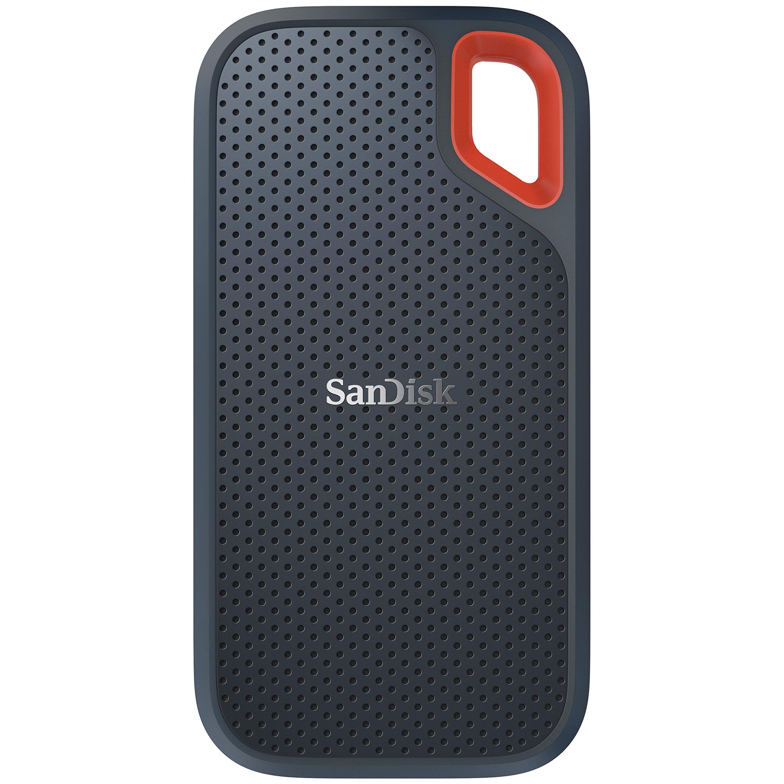 SanDisk 1TB Extreme Portable External SSD - USB-C, USB 3.1 - SDSSDE60-1T00-G25 (Renewed)