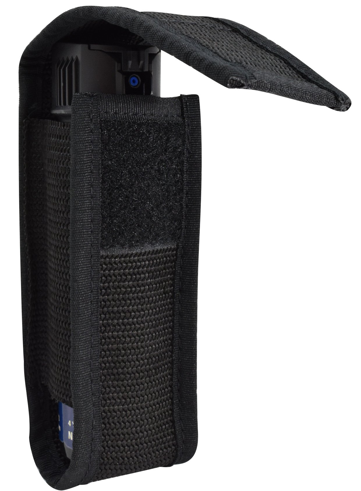 Pepper Enforcement 4 oz. Splatter Stream Pepper Spray with Belt Clip Holster for Self Defense - Maximum Strength 10% OC Formula, Flip Top Safety Tactical Design, Personal Protection Devices