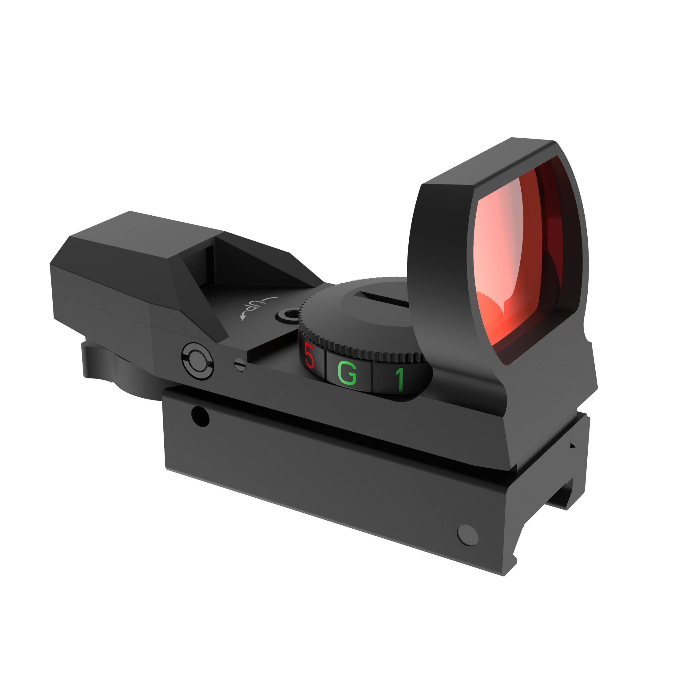 ZONGER Red Green Dot Sight Scope, Reflex Sight Adjust for Picatinny Rail