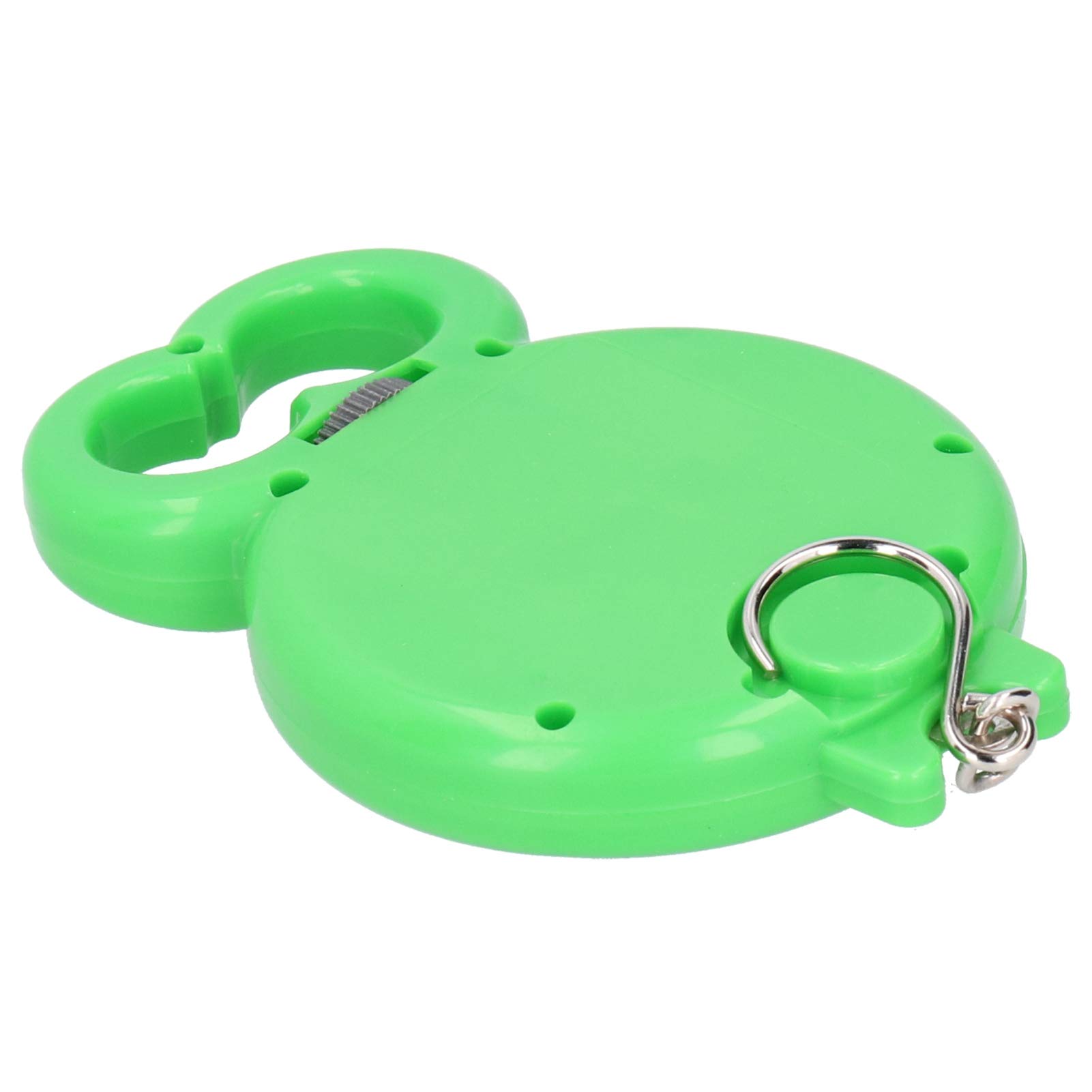 Velaurs Fishing Scale, Spring Practical Hanging Hook Scales, Fishing for Measuring Shopping Weight(Green)