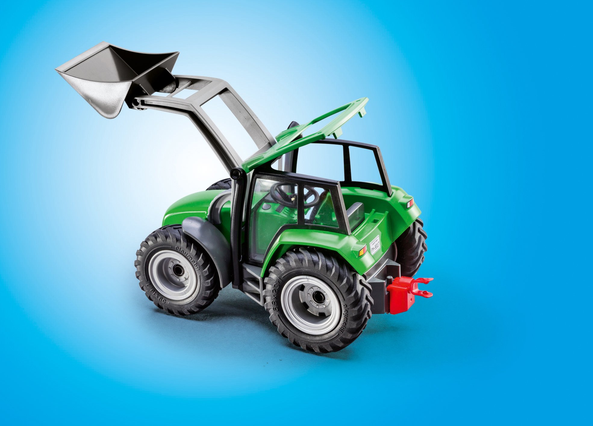 Playmobil Tractor with Trailer
