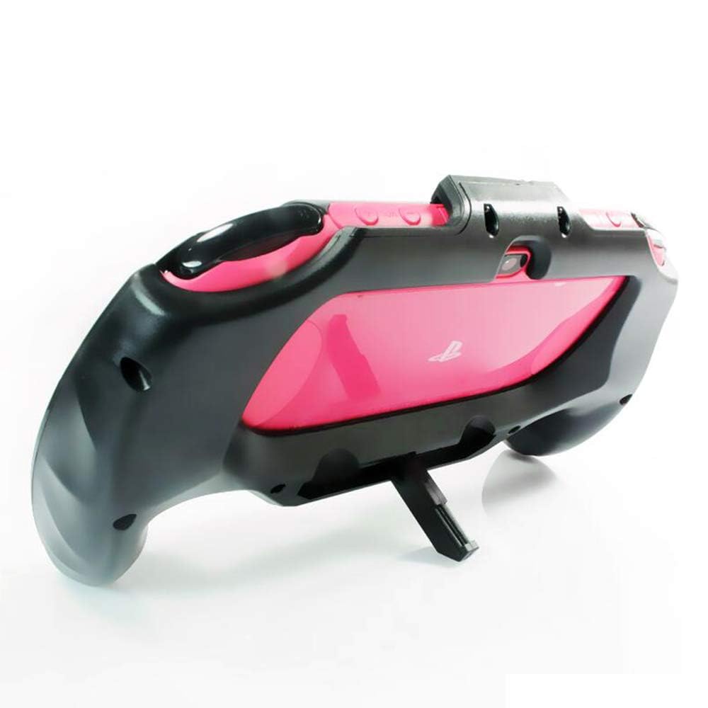 OSTENT Flexible Joypad Bracket Holder Hand Handle Grip for Sony PlayStation PS Vita PSV PCH-2000 Color Black