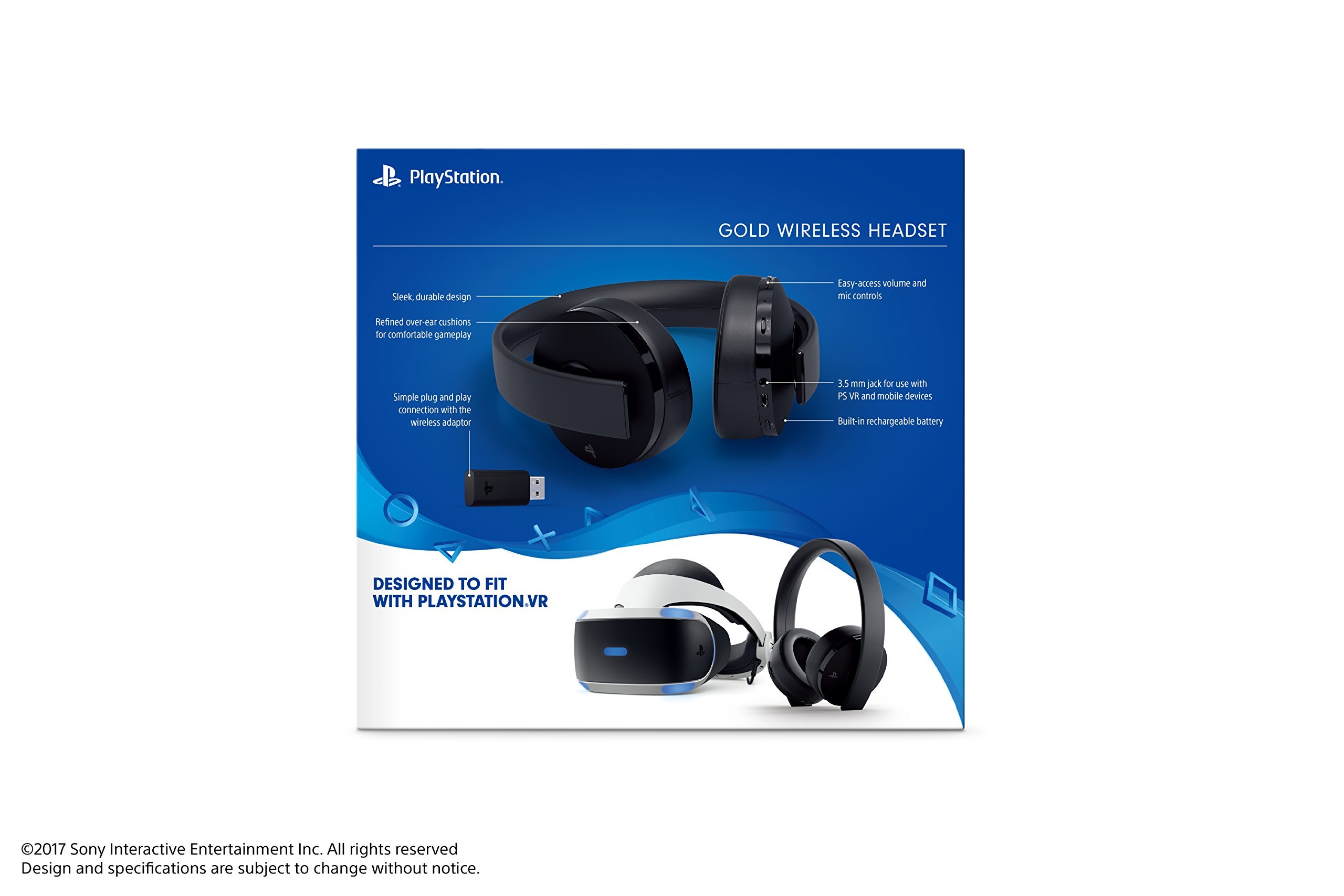 PlayStation Gold Wireless Headset - PlayStation 4