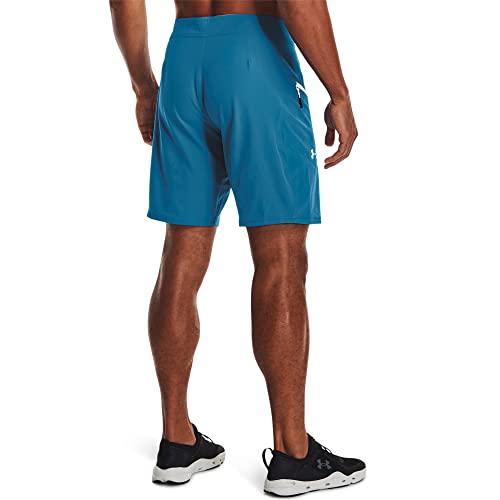 Under Armour Men's Tide Chaser Boardshorts, Cruise Blue (899)/White, 36
