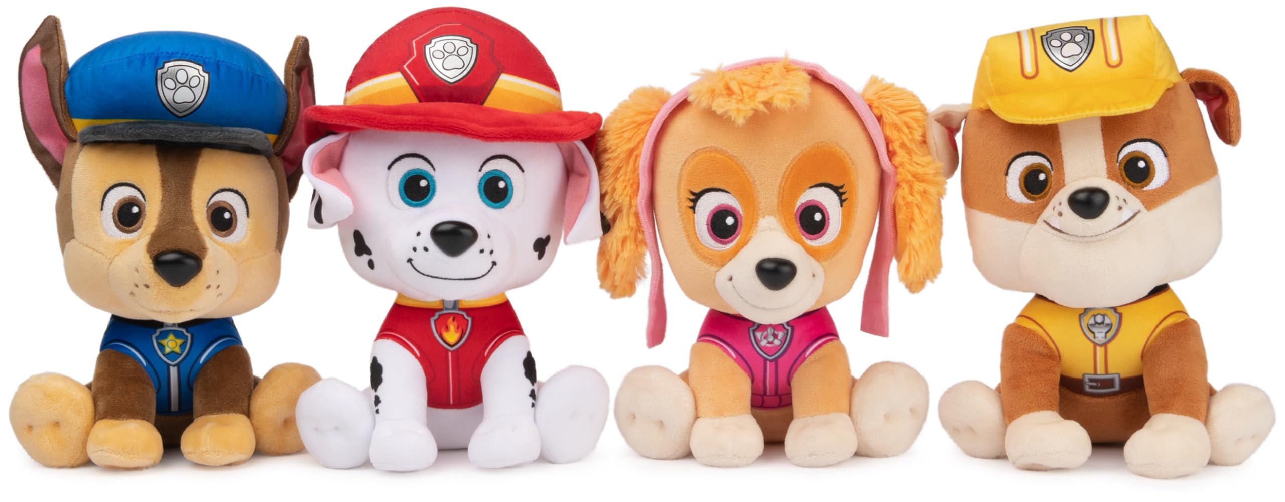 Paw Patrol Chase in Signature Police Officer Uniform Plush Stuffed Animal Dog, 9"