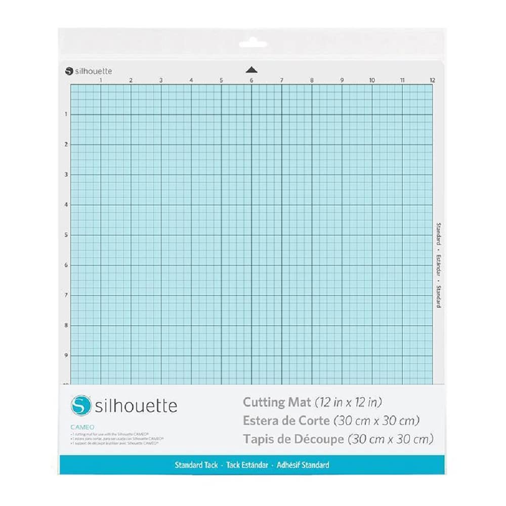 Silhouette Bundle with 2 - Cameo 4 Auto Blades & 2 - 12" x 12" Silhouette Cameo Cutting Mats, Designs