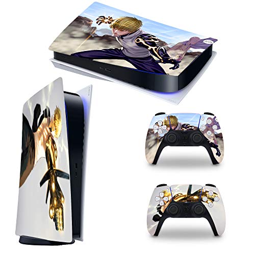 Strongest Hero PS5 Standard Edition Whole Body Vinyl Skin Sticker Decal Cover for PlayStation 5 System Console and Controllers