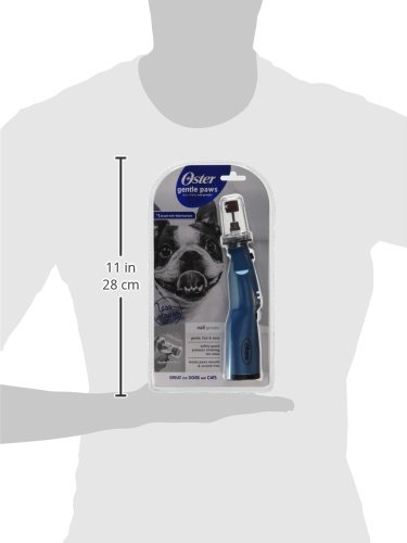 Oster 078129-511-000 Gentle Paws Nail Grinder, Black
