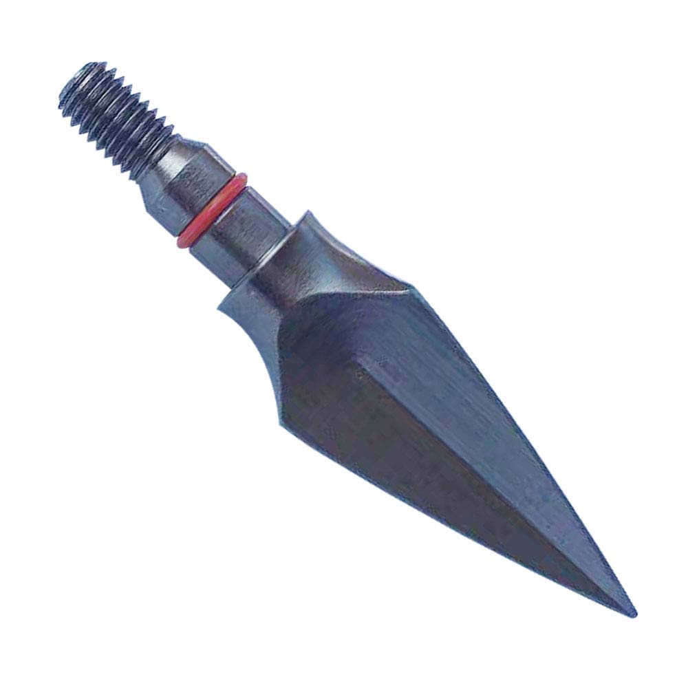 TG Broadheads Hardening Traditional Hunting Arrow Head 125 Grain Archery Screw-in Broad Heads,Pack of 6