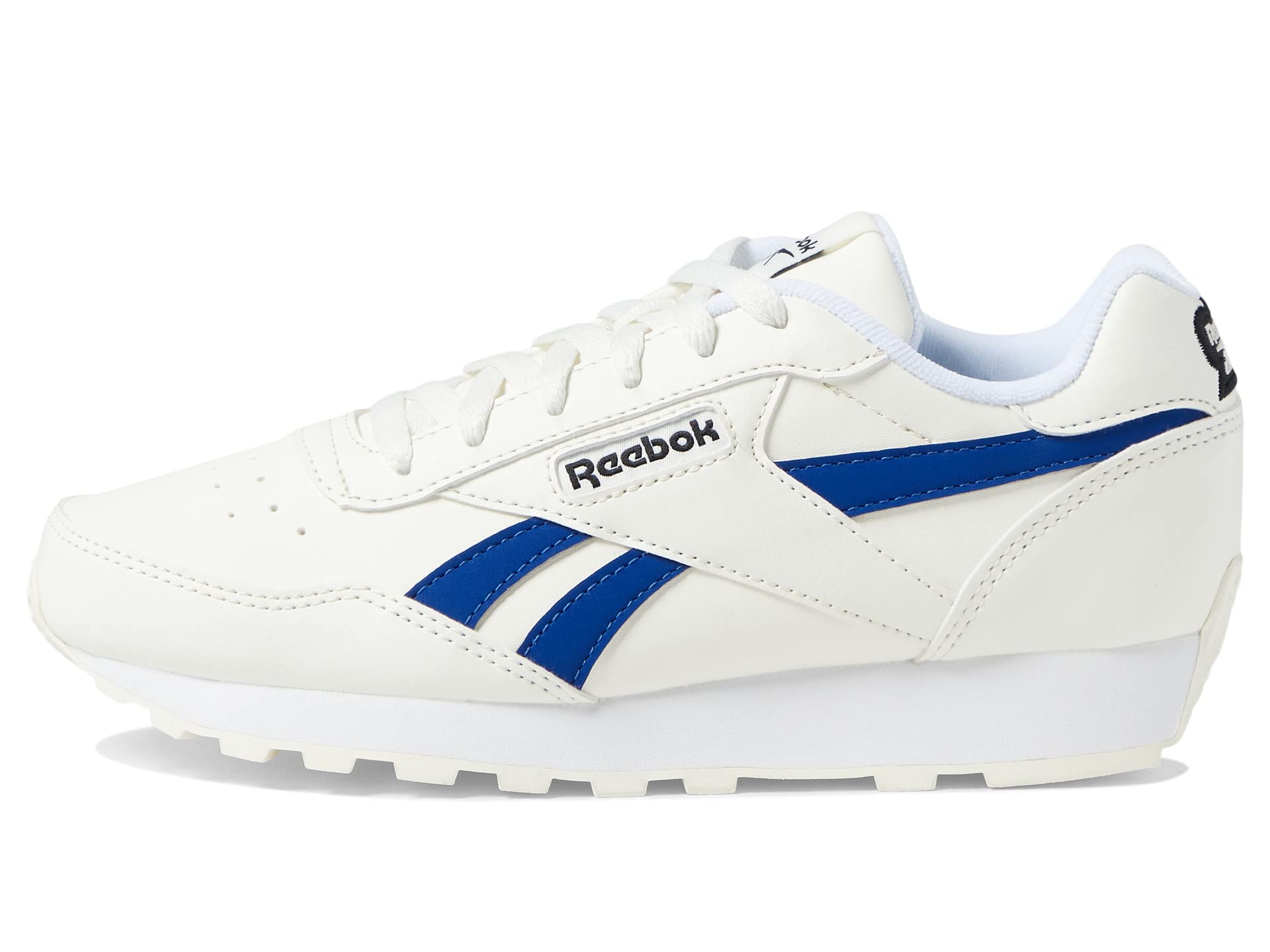 Reebok Unisex Rewind Run Sneaker, Chalk/Classic Cobalt/Black, 12 US men