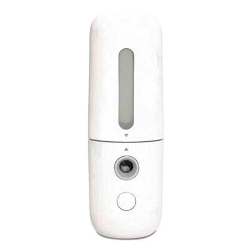 TRU47 Grounding & Earthing Products | Handheld Facial Mister | Rechargeable Humidifier for Face Care, White